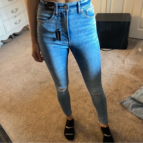 Express | Jeans | New Express Super High Rise Skinny Jean In Medium ...